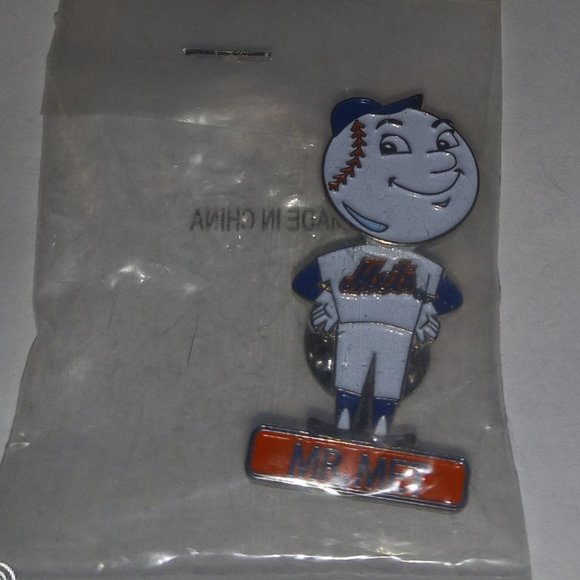 Mets | Accessories | Mr Met Pin | Poshmark